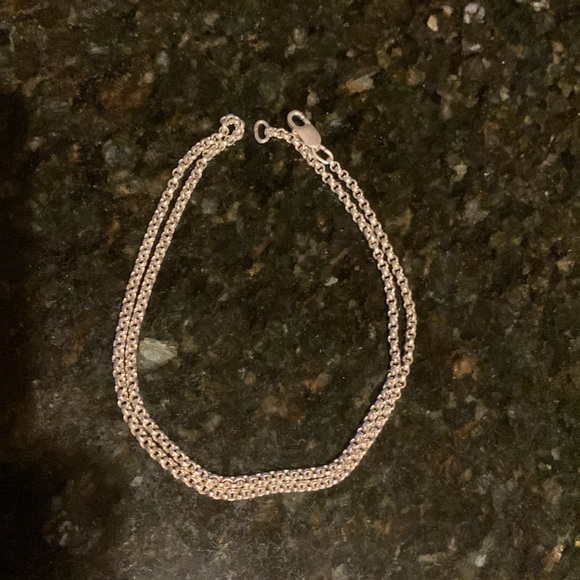 Pro Chain | Jewelry | Pro Chain Sterling Rolo Link Necklace 25 | Poshmark